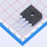 China Molded Plastic Bridge Rectifier JUXING GBU2510 Designed for Single Phase Half Wave 60Hz Applications for sale