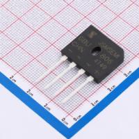 China molded plastic bridge rectifier JSMSEMI GBU806 with low forward voltage drop and high surge current for sale