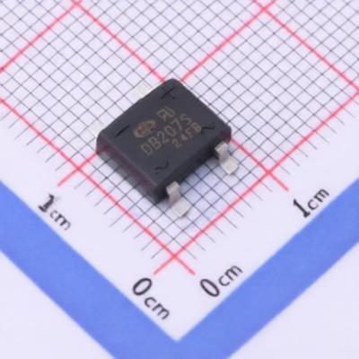China Surface Mount Bridge Rectifier Featuring Glass Passivated Die JUXING DB207S with Low Forward Voltage Drop for sale