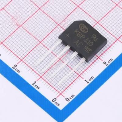China molded plastic bridge rectifier JUXING KBP310 offering performance for electronic circuit applications for sale