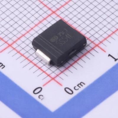 China Low Voltage Surface Mount Rectifiers JUXING SS54LC with Molded Plastic Case and High Current Capacity for sale