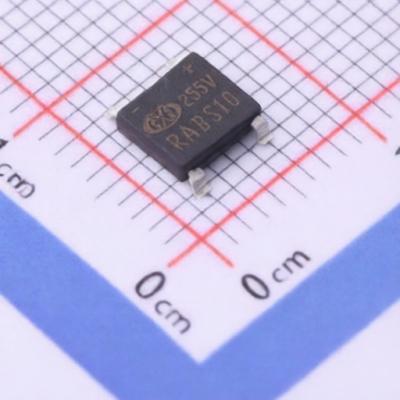 China High Current Capability Surface Mount Bridge Rectifier JUXING RABS10 with UL 94V0 Flammability Rating for sale