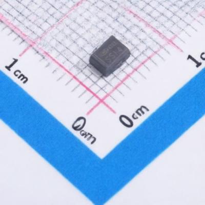China Surface Mount Schottky Rectifier JUXING SS14F with 40 Volt Reverse Voltage and 1 Amp Forward Current for sale