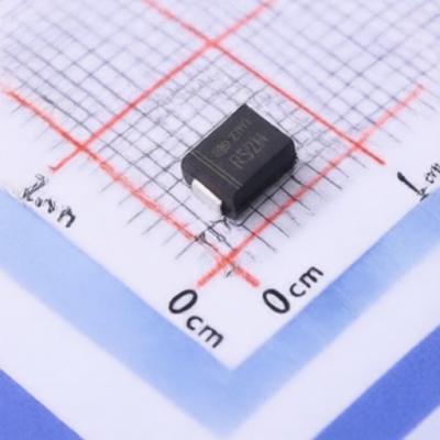 China Low Profile Surface Mount Rectifier JUXING RS2MB with RoHS Compliant Glass Passivated Chip Junctions for sale