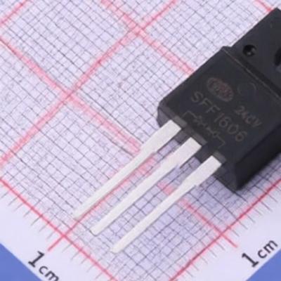China Robust Power Rectifier JUXING SFF1606 Featuring 600V Peak Voltage and Epoxy Molded Case Construction for sale