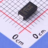 China Surface mount superfast rectifier JUXING ES2G with glass passivated chip junction and low forward voltage drop for sale