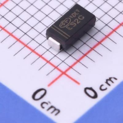 China Surface mount superfast rectifier JUXING ES2G with glass passivated chip junction and low forward voltage drop for sale