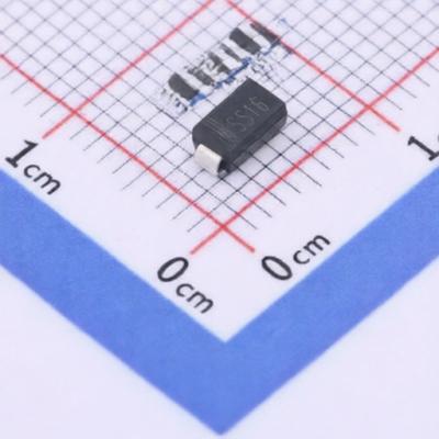 China Surface mount Schottky barrier rectifier KUU SS16 with 60 volt rating and 1 ampere forward current for sale