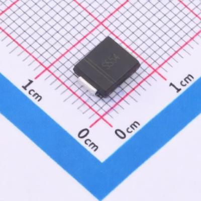 China Metal Silicon Junction KUU SS54 Surface Mount Schottky Barrier Rectifier with Loss and High Surge Current for sale