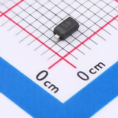 China Surface Mount Schottky Barrier Rectifier KUU BAT43W with Fast Switching and Low Forward Voltage Drop for sale