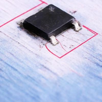 China Surface Mount Rectifier LangJie UBS10 1 Ampere 1000 Volts High Forward Surge Current Capability for sale