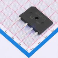 China Single Phase Silicon Bridge Rectifier LangJie GBJ2510 with Glass Passivated Die and U L Flammability Classification for sale
