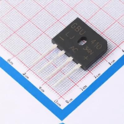 China single phase bridge rectifier LangJie GBU410 with 4 amp forward current and 1000 volt voltage range for sale