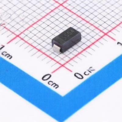 China Surface Mount Schottky Barrier Rectifier LangJie SS54 Metal Silicon Junction 5 Ampere 20 to 200 Volts for sale