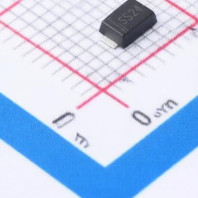 China Surface Mount Schottky Barrier Rectifier KUU SS24F with 2 Amp Forward Current and 40 Volt Reverse Voltage for sale