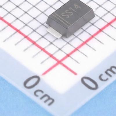 China Surface mount Schottky rectifier KUU SS14F with maximum repetitive peak reverse voltage of 40 volts for sale