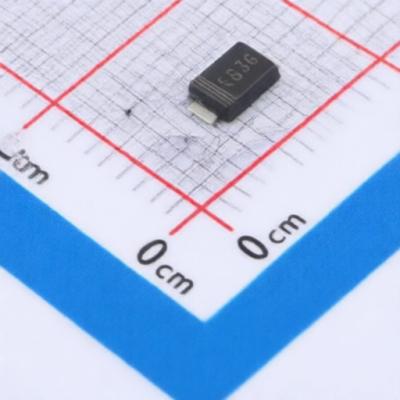 China Surface Mount Schottky Rectifier LangJie SS36F with Built in Strain Relief and UL 94V0 Flame Retardant Case for sale