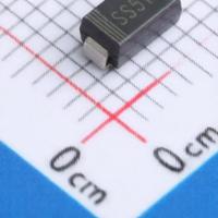 China High temperature soldering capable LangJie SS510 Schottky barrier rectifier with UL 94V0 rated plastic package for sale