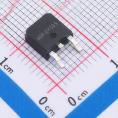 China Schottky Barrier Diode KUU MBR1045DS with 31.5 Volt RMS Reverse Voltage and 2 Watt Power Dissipation for sale