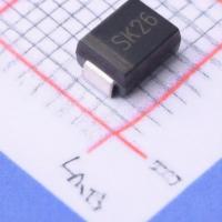China 2 Amp Schottky Rectifier Leiditech SK26B Featuring Molded Plastic Material and AEC Q101 Certification for sale
