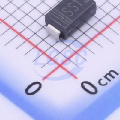 China Low Voltage High Frequency Schottky Barrier Rectifier KUU SS12 with Metal Silicon Junction Technology for sale