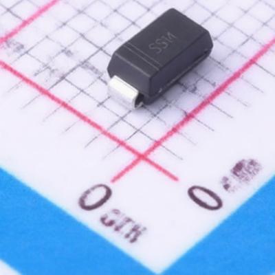 China Surface Mount Schottky Barrier Rectifier KUU SS14 Loss Rectifier for High Frequency and Free Wheeling for sale