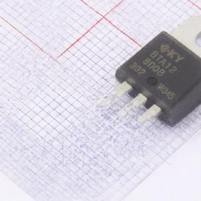 China Durable KY BTA12-800B TRIAC Semiconductor Device for AC Motor Speed Regulation and Power Control for sale