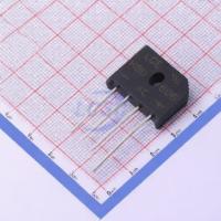 China 600 Volt LGE KBU606 Silicon Bridge Rectifier 6 Ampere Forward Current for Power Supply Electronics for sale