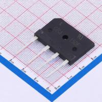 China Glass Passivated Bridge Rectifier LGE GBJ1506 with 600V Peak Voltage and Through Hole Mounting for sale