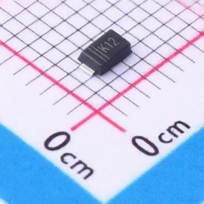 China Surface Mount Schottky Rectifier KUU DSK12W with Color Band Cathode Marking and Solderable Terminals for sale