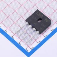 China Silicon Bridge Rectifier LGE GBU4M Featuring Molded Plastic Material and UL 94V O Flammability for Circuit Boards for sale