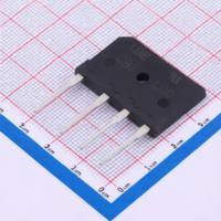 China Glass Passivated Bridge Rectifier LGE GBJ1510 with 1000V Peak Reverse Voltage and 15A Current Rating for sale