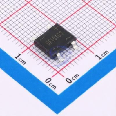 China surface mount rectifier bridge LangJie DF1510S with 1.5 amperes average forward current rating for sale