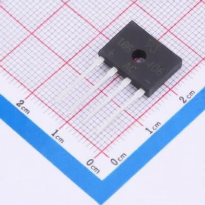China High voltage silicon bridge rectifiers LGE LGE406 with 60 amperes peak surge overload current rating for sale
