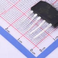 China Molded plastic silicon bridge rectifier LGE KBP206 with 2 amp forward current and robust construction for sale