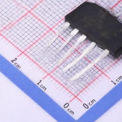 China Molded plastic silicon bridge rectifier LGE KBP206 with 2 amp forward current and robust construction for sale