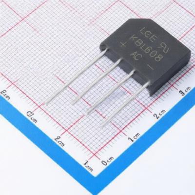China Power conversion silicon bridge rectifier LGE KBL608 with 1000V max reverse voltage and 150A surge current rating for sale