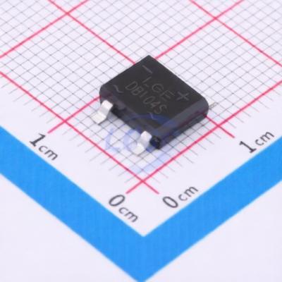 China Durable Molded Plastic Silicon Bridge Rectifier LGE DB104S with 400 Volt Peak Reverse Voltage Rating for sale