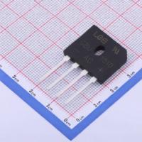China Glass passivated junction bridge rectifier LGE GBU1510 featuring ul 94v0 flame retardant plastic material for sale