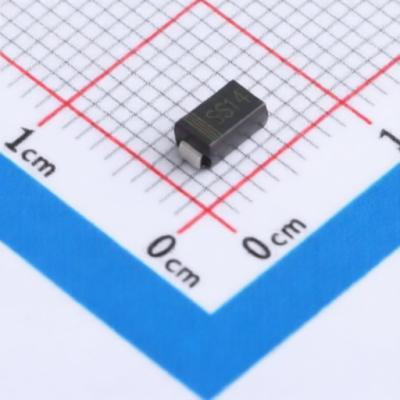 China Metal Silicon Junction LangJie SS14 Surface Mount Schottky Barrier Rectifier for Automated Placement for sale