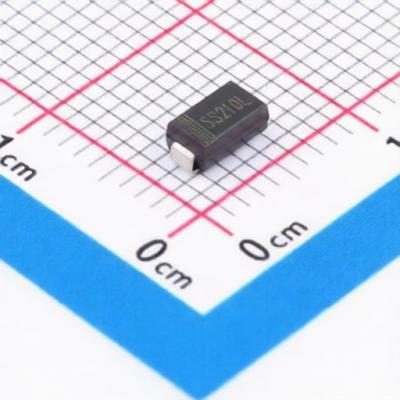 China Surface mount LangJie SS210L Schottky diode with UL 94V0 epoxy and robust transfer molded plastic case for sale