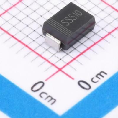China Metal Silicon Junction Surface Mount Rectifier LangJie SS510B 5 Amperes 200 Volts High Surge Current for sale