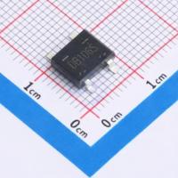 China Glass Passivated Rectifier Bridge LangJie DB106S with RoHS Compliance and Halogen Free Molded Plastic Body for sale