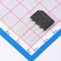 China Silicon bridge rectifier LangJie KBP610 with UL94V 0 flame retardant epoxy and 6 ampere current rating for sale
