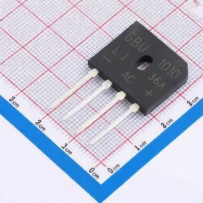 China Single Phase Silicon Bridge Rectifier LangJie GBU1010 Designed for Performance in Electronic Equipment for sale