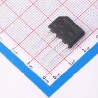 China High voltage silicon bridge rectifier LangJie KBP410 with epoxy flame retardant molded plastic body for sale