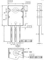 China High voltage BiMOSFET transistor Littelfuse IXBK55N300 with ease of mounting and space saving features for sale