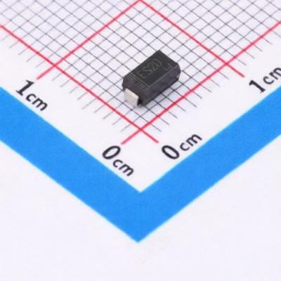 China Surface Mount Rectifier LangJie ES2D Featuring Built In Strain Relief and UL 94V0 Certified Plastic Housing for sale