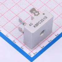China Bridge Rectifier LangJie KBPC3510 with 1000V Reverse Voltage and High Temperature Soldering Guarantee for sale