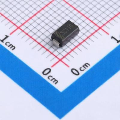 China High Reliability Surface Mount Schottky Rectifier LangJie SS110 with Loss and High Forward Surge Current for sale
